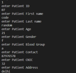 Simple Clinic Management System using C++ (Source Code)