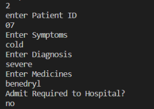 Simple Clinic Management System using C++ (Source Code)