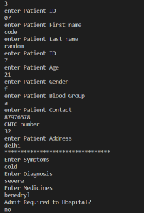 Simple Clinic Management System using C++ (Source Code)